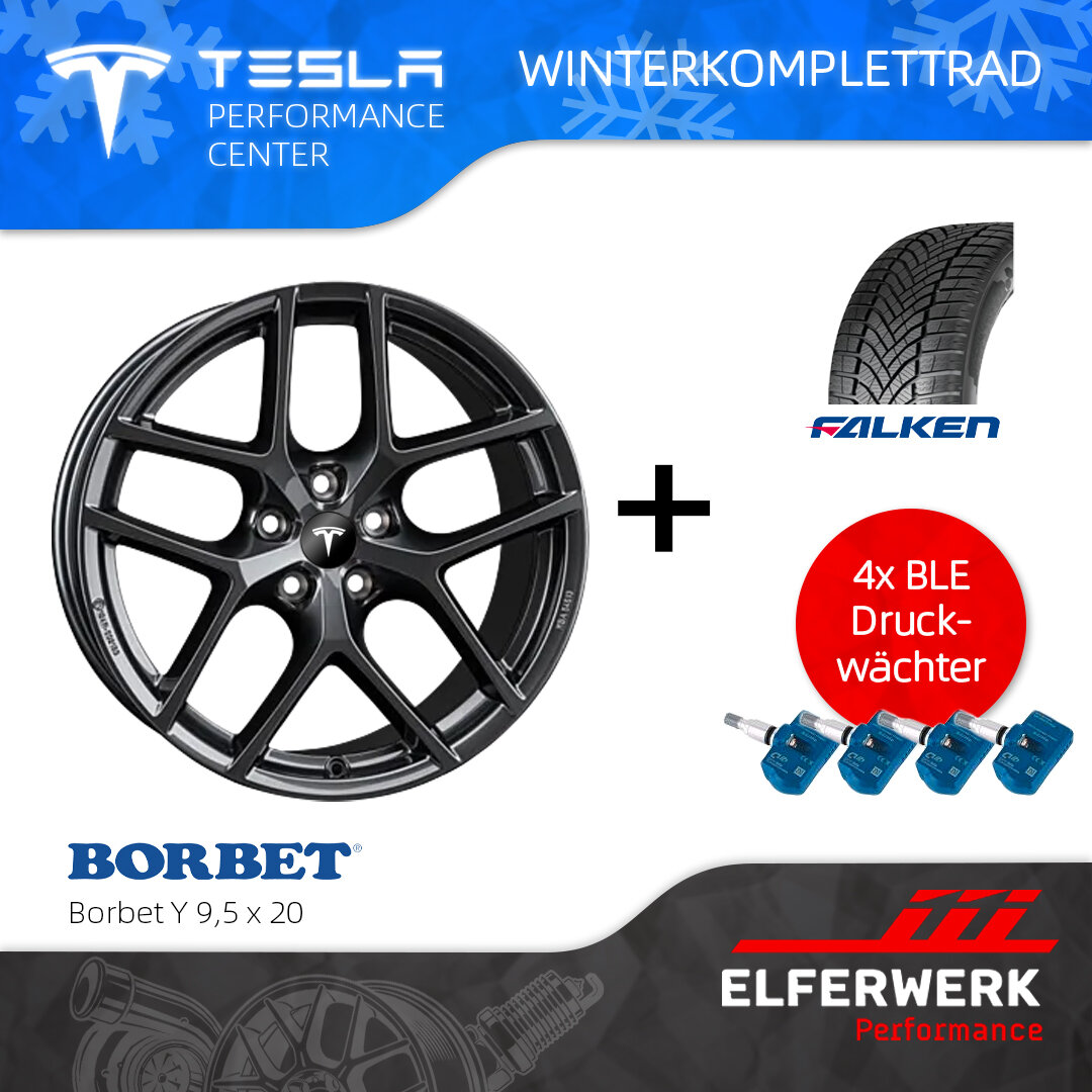 TESLA Model Y | Fahrwerk | Felgen | Reifen | Elferwerk